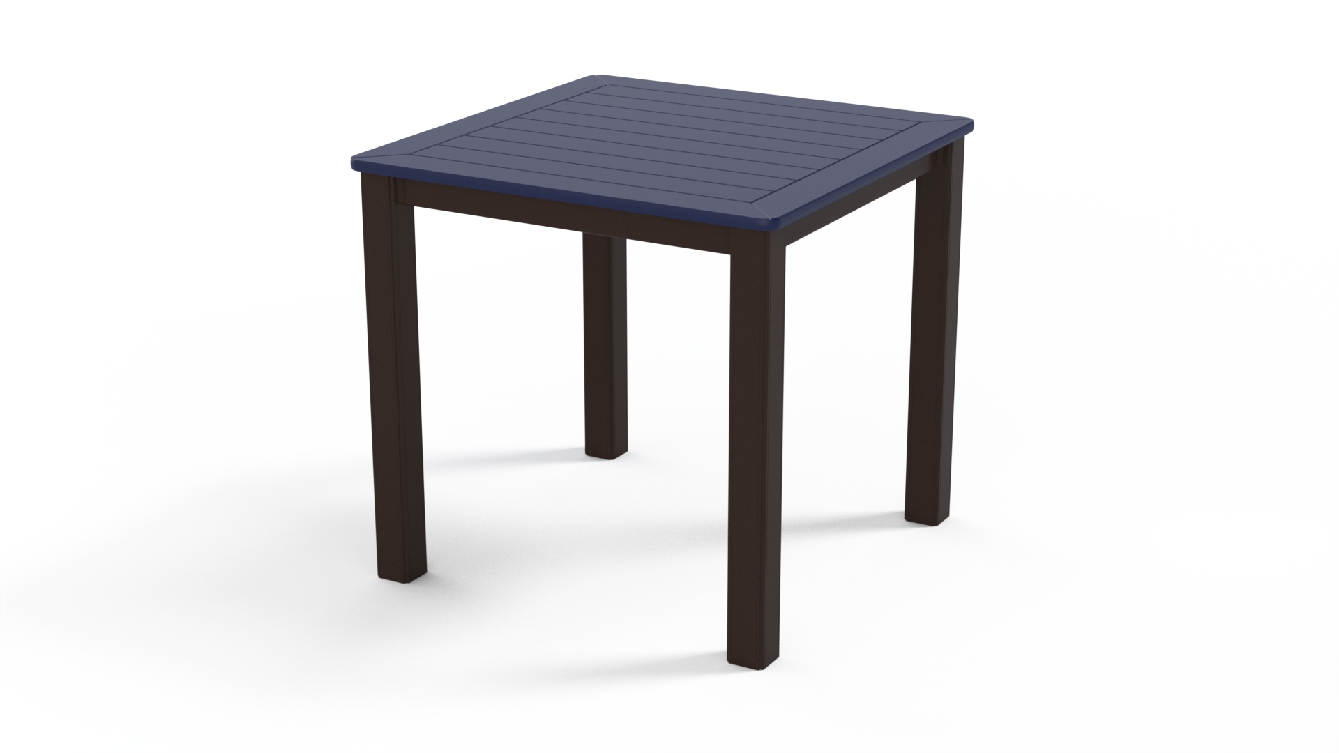 Marine Grade Polymer Top Table 21" Square End TableTelescope Casual ...